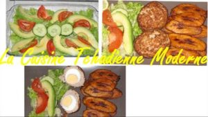 Les Boulettes Surprise avec sa salade