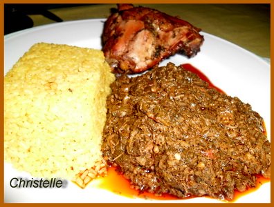 Recette de Pondu ou Saka-Saka