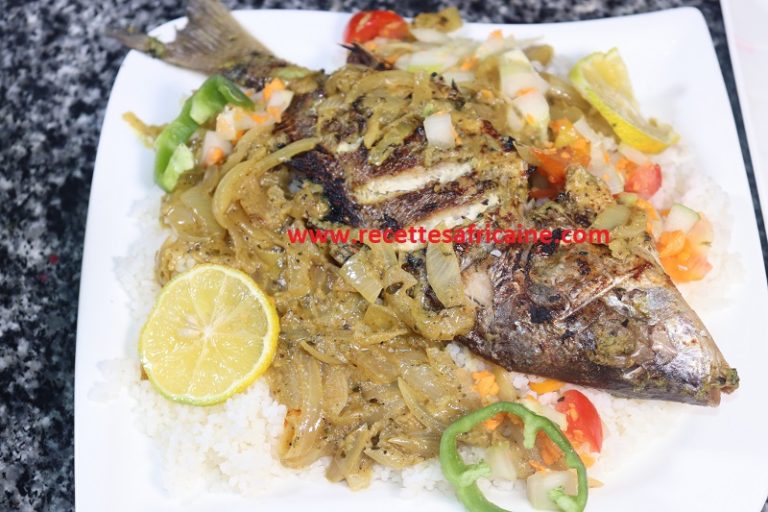 Yassa au poisson braisé